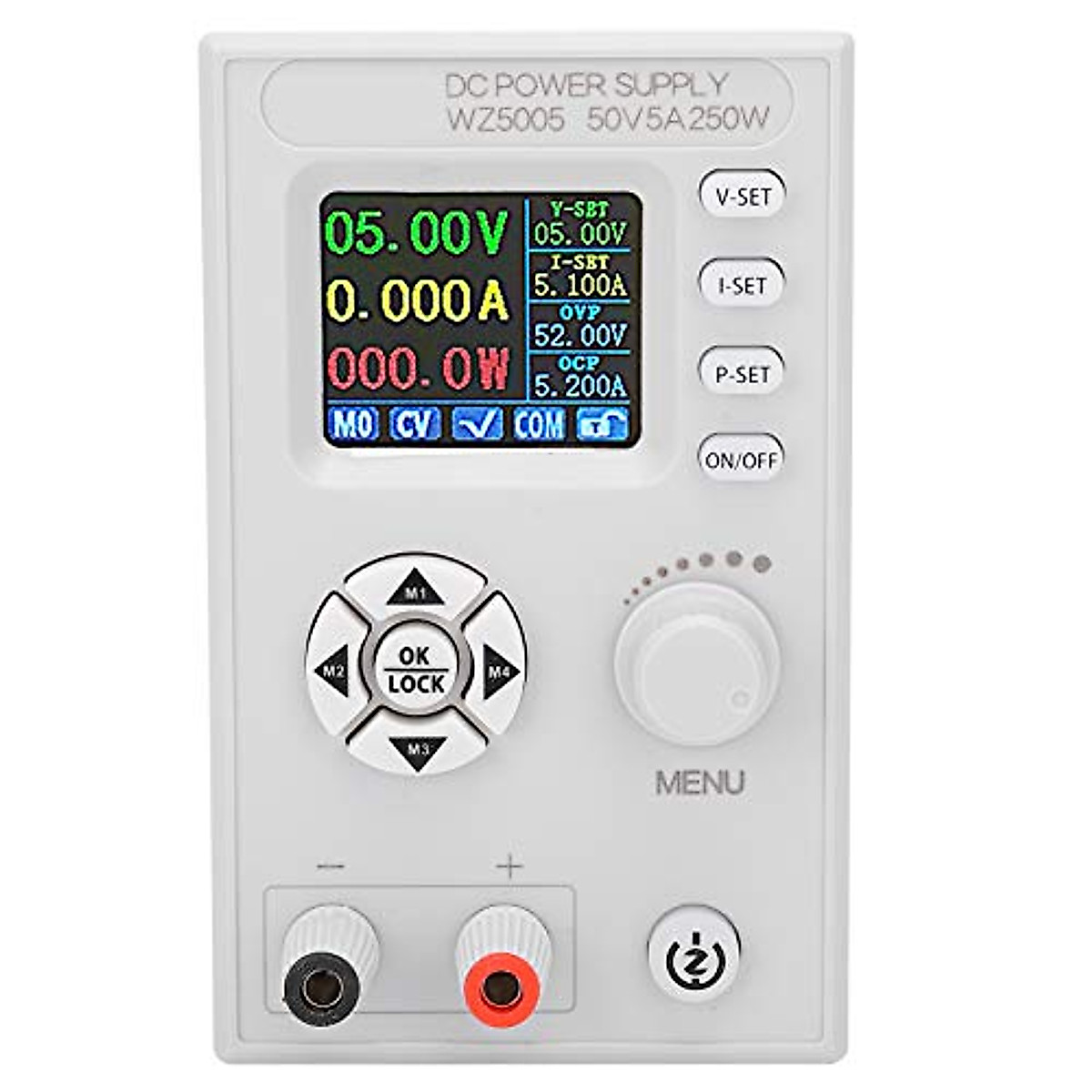 21 * 11 * 9 DC Regulated Power Supply Digital Control Adjustable LCD Screen 4 Digit Display DC6-55V WZ5005 Adjustable Power Supply DC Variable Power Supply