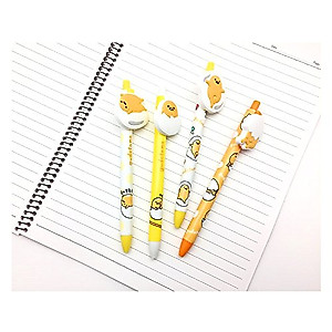1pc Sanrio Gudetama Lazy Egg Mascot Clip Pen with Rubber Clip (Random 1pc)