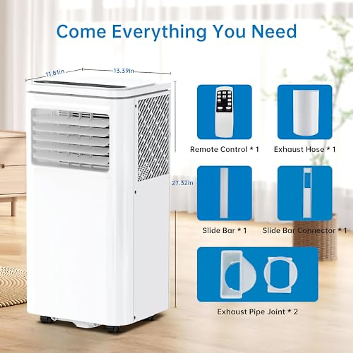 ACONEE Portable Air Conditioner, White