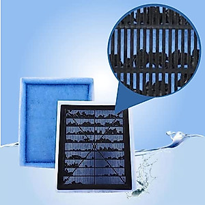 exrepar 12 Pcs Aquarium Filter Cartridges Compatible with Aqua-Tech 10-20 Power Filters,Replacement for EZ-Change#2