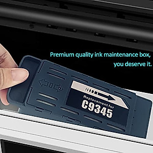 LiTuhorse Remanufactured C9345 Ink Maintenance Box C12C934591 Work for EcoTank ET 16600 Sublimation Printer and Workforce Pro WF-7840 WF-7820 ET-8550 ET-8500 ET-16650 ET-5850 EC-C7000 ST-C8000 2 Pack