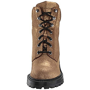 Marc Jacobs Women's Crosby Hiking Boot Ankle, Gold, 36.5 M EU (6.5 US)