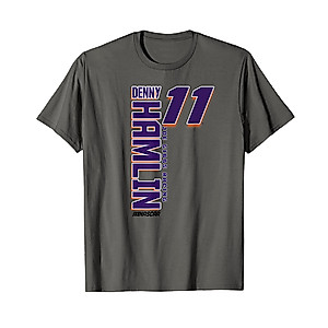 NASCAR - Denny Hamlin - Vertical Carbon Fiber T-Shirt
