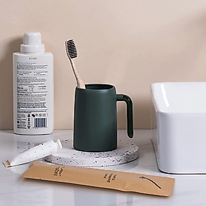 HQSLsund 20 Pack Disposable Toothbrushes Individually Wrapped, Travel Toothbrushes Bulk, Medium Soft Bristle Toothbrushes Bulk for Hotel, Airbnb, Travel, Homeless