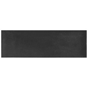 Merola Tile Coco Matte Black Hat 2" x 5-7/8" Porcelain Floor and Wall Tile