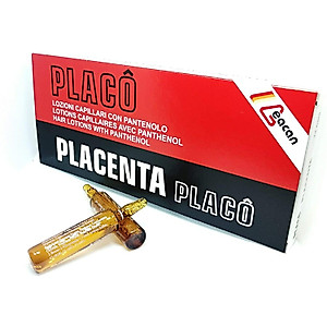 Hair loss Placenta Placo for hair intensive treatment [12 vials 0,35 oz]