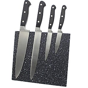 LLRYN Magnetic Kitchen Knife Block-Free Standing Knife Set Holder-Stylish Kitchen Knife Display -Magnetic Stand for Beautiful Kitchen Decor (Color : A)