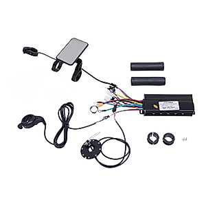 OCASAMI E-Bike Controller 48V 1200W Bicycle Brushless Motor Controller Kit, Electric Bicycle Motor Kit with LCD Display Color Screen Kit for Electric Bicycle Scooter DIY Part | US Stock