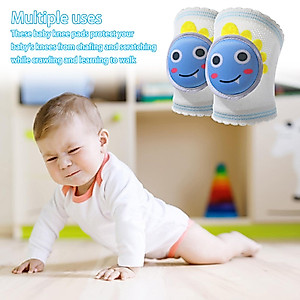 Littryee Baby Knee Pads for Crawling, Breathable Baby Knee Protector Pads, High Elastic Sponge Knee Protector, Anti-Slip Baby Knee Pads Unisex Infant Kneepads for Crawling and Learning to walk