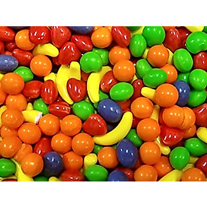 Runts - 1.5 lbs of Fresh Assorted Orange Banana Strawberry Grape Green Apple Sweet Hard Crunchy Candy