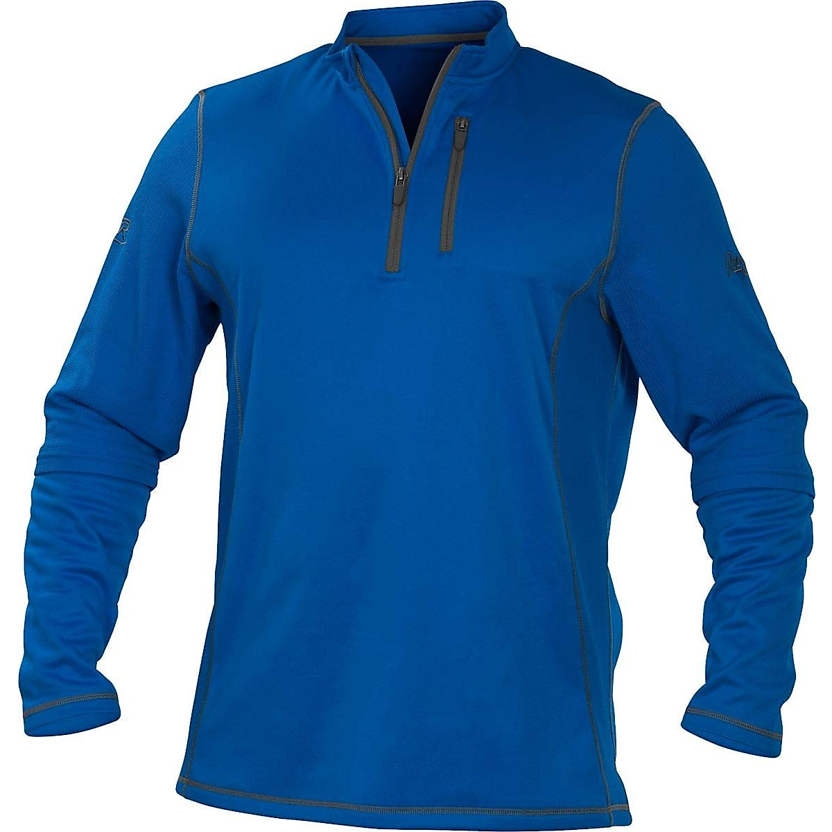 Rawlings Adult 1/4 Zip Fleece Series, Royal Blue, X-Large