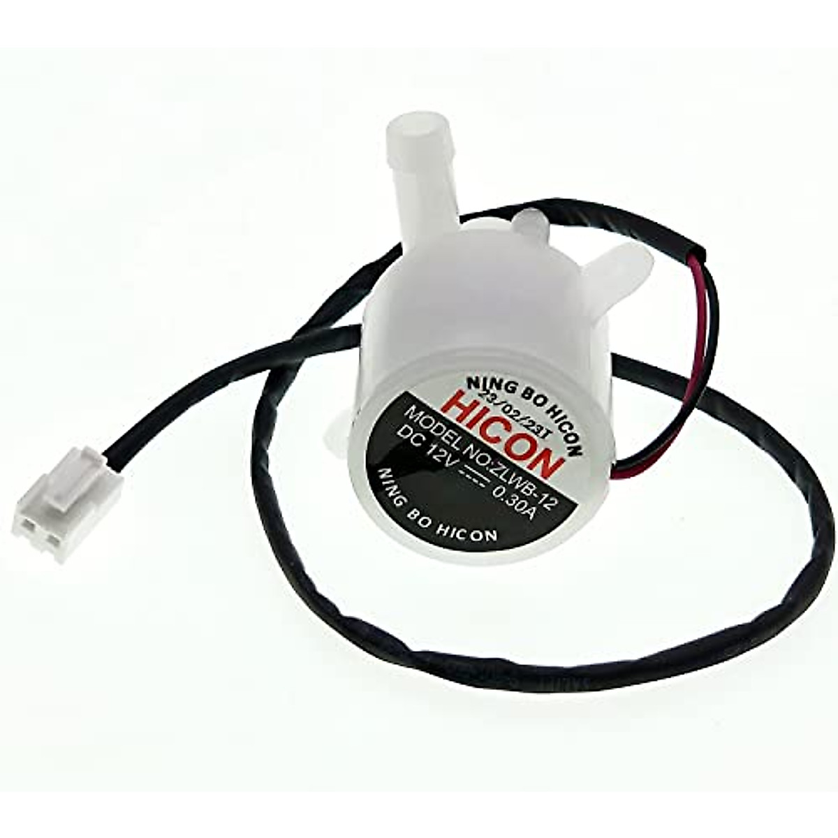 HZB-12A/25BF Ice Maker Machine Water Pump Replacement for Household Small Bullet Ice Machine Compatible with HZB-50A/ HZB-50/ HZB-60/ HZB-80/ HZB-25BF/ HZB-13F/ HZB-20F/ HZB-20FA