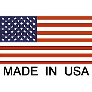 8 Small Clear Round Rubber Feet Bumpers & Stainless Steel Screws - .250 H X .671 D -Made in USA - Non Marking. Food Safe, ROHS & Prop 65 Free - Perfect for Cutting Boards, Electronics, Craft