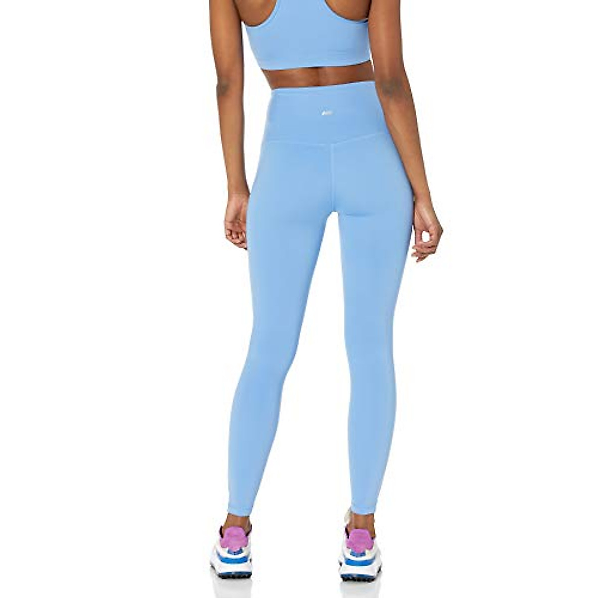 Amazon Essentials Women's Active Sculpt High-Rise Full-Length Legging (Available in Plus Size), French Blue, Small
