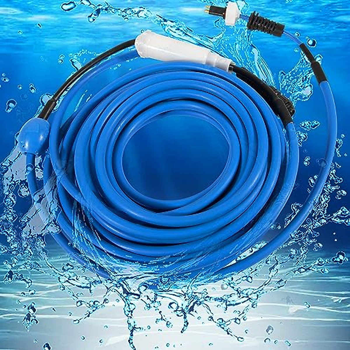 sixcow 9995873 DIY Swivel Cable 3 Wire, 18M, Replaces for Dolphin Pool Cleaners
