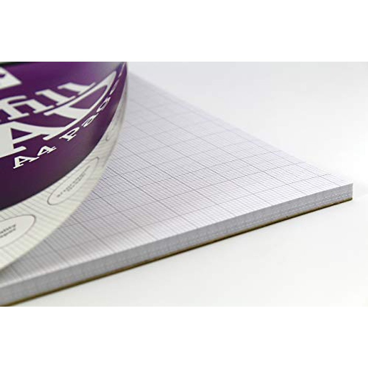 Silvine A4 Refill Pad - 2/10/20 mm Graph (160 Pages) Single,White