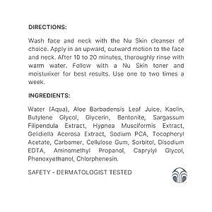 Nu Skin Clay Pack Deep Cleansing Masque