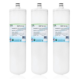 Swift Green Filters SGF-8110S Compatible Commercial Water Filter for 3M AP31703, AP31710 Made in USA , White, 3 Count