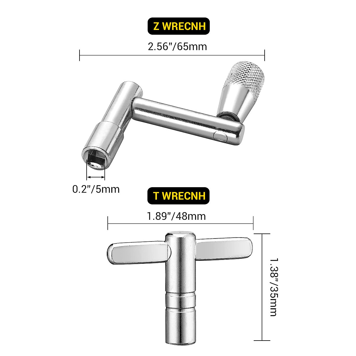 Facmogu 23PCS EVA Material Cymbal Replacement Accessories, Cymbal Stand Tubes, Drum Cymbal EVA Pads Include Wing Nuts, Washers, Cymbal Sleeves & Drum Key - Black