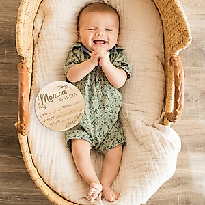 Party to Be Personalized Birth Announcement Sign for Hospital, Laser Engraved Wooden Baby Name Announcement Sign, Newborn Announcement Sign