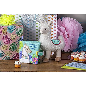 Mary Meyer Fuzzy Sherpa-Like Stuffed Animal Soft Toy, Lily Llama, 10-Inches