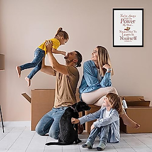 You've Always Had The Power-Motivational Wall Decor, The Wizard of Oz Inspirational Quotes Wall Art Print Is A Perfect Wall Hanging Decor For Home, Nursery, Kids' Bedroom Wall Decor. Unframed -8x10