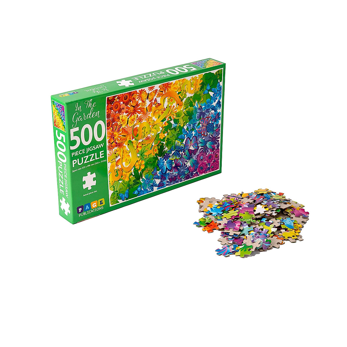 Page Publications Collection Jigsaw Puzzles for Adults 500 Piece | in The Garden Puzzles | Puzzles for Kids & Teens, Fun Educational Games for Family Game Night