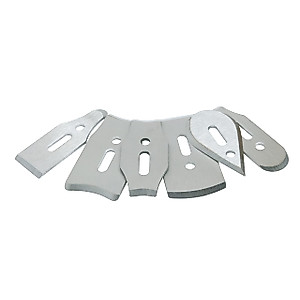 Contour Scraper Replacement 6 Stainless Steel Blades
