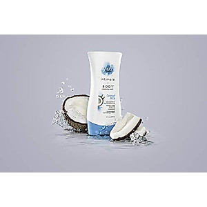 FDS Intimate + Body Cleansing Wash, Coconut Milk - Bottle, 10 Ounce