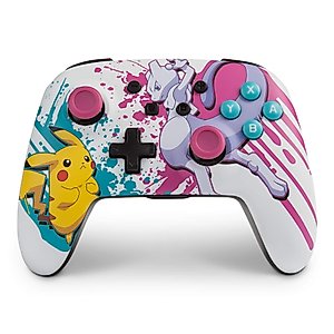 PowerA Enhanced Wireless Controller for Nintendo Switch - Pokemon Battle