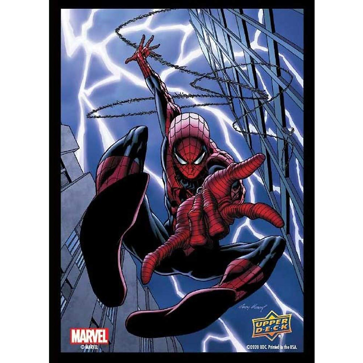 Upper Deck Marvel Card Sleeves: Spider-Man, Multicolor