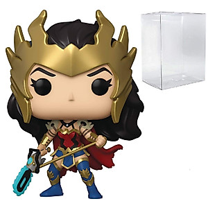 Funko DC Heroes: Death Metal Wonder Woman (PX Previews Exclusive) Pop! Vinyl Figure (Bundled with Compatible Pop Box Protector Case)