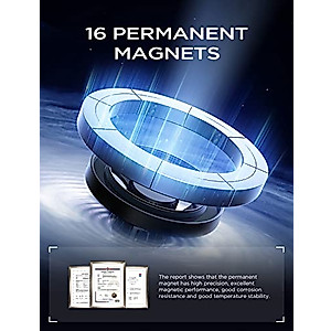 LISEN for MagSafe Car Mount [16 Strong Magnets] Magnetic Phone Holder for Car, Hands Free iPhone Car Holder Mount Vent Phone Mount for Car Fit for iPhone 14 13 12 Pro Max Plus Mini