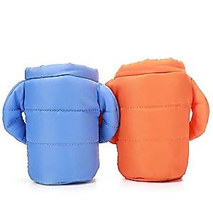Beverage Jacket Can Cover Drink Insulated Coolers For 12oz 2Pcs Fun Gifts for Family and Fiends