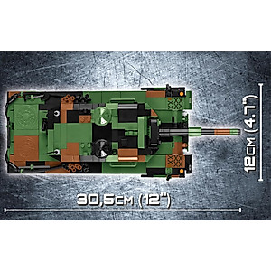COBI Small Army Tank Museum Leopard 2 A4, Multicolor