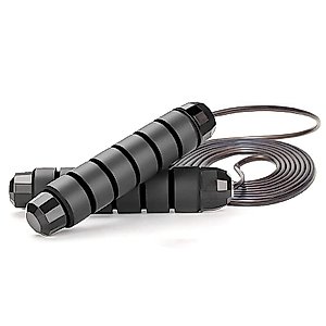 RENESTAR Jump Rope for Women, Men, and Kids, Tangle-Free Rapid Speed Jumping Rope Cable for Fitness, Home Exercise & Slim Body
