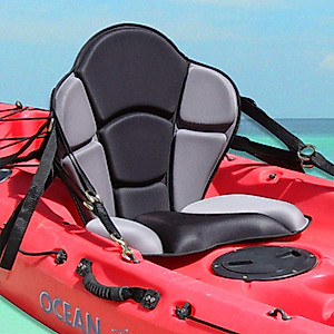 GTS Expedition Molded Foam Kayak Seat - No Pack