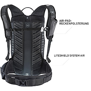 EVOC, FR Lite Race, Protector backpack, 10L, Carbon Grey/Black, ML