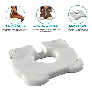 Kabooti Coccyx Seat Cushion, Blue