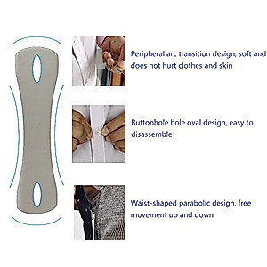 30 Pack GINFH Mens Tie Clip Invisible Tie Stays tie Holder Alternative to Tie Bars Tie Clips Personalized tie clip (30)