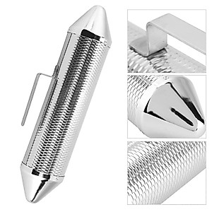 Stainless Steel Guiro Percussion Instrument Musical Percussion Instrument with Scraper