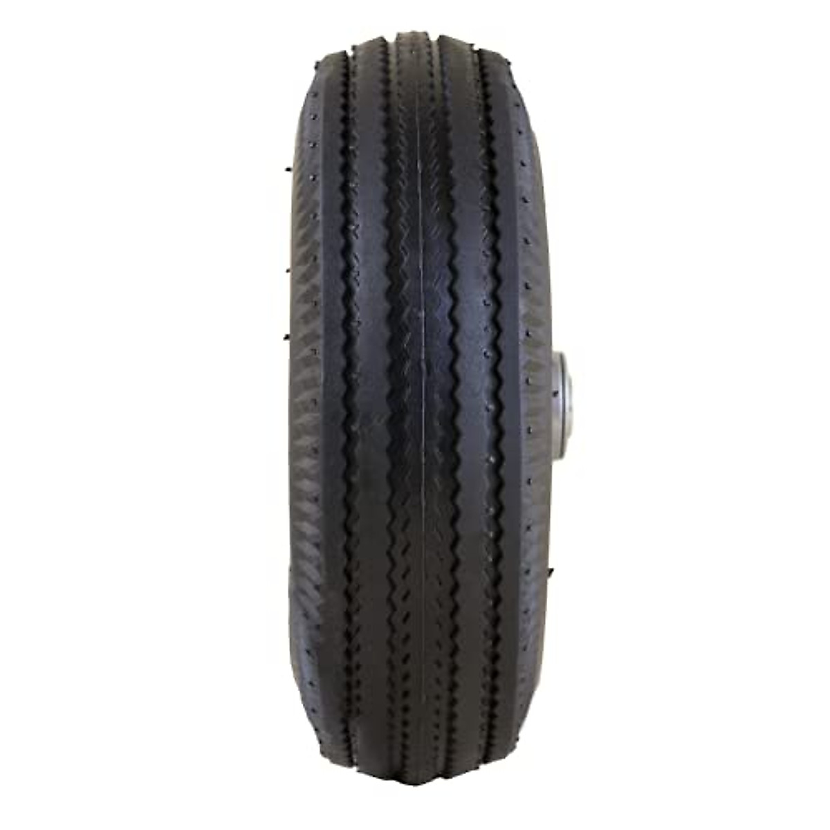 Marathon Universal Fit Pneumatic (Air Filled) Hand Truck / All Purpose Utility Tire on Wheel with Adapter Kit Included