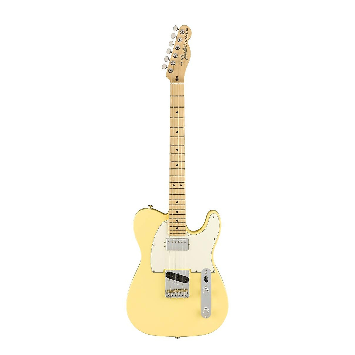Fender American Performer Telecaster Hum - Vintage White with Maple Fingerboard