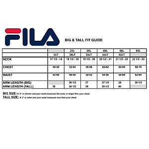 Fila Big and Tall Open Bottom Track Pants – Lightweight Performance Track Pants Navy