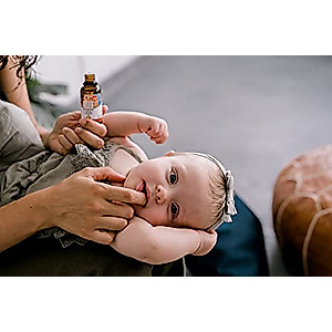 Punkin Butt Teething Oil - 1 oz - 100% Natural Teething Relief for Babies - Proprietary Blend Includes Chamomile, Sunflower, Peppermint, and Clove Oil - Baby Teething Relief with No Added Chemicals