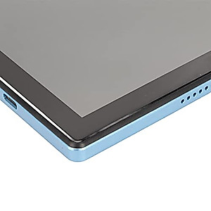 Shanrya 10.1 Inch Tablet, Octa Core CPU Tablet 5G WiFi 100‑240V Blue Screen 3200 X 1440 for Gaming (US Plug)