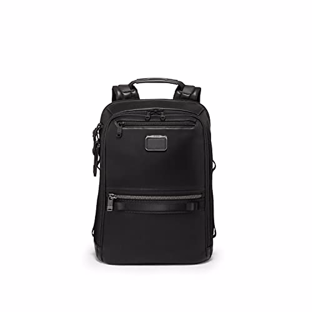 TUMI Alpha Bravo Dynamic Leather Backpack - Black | Shop Now