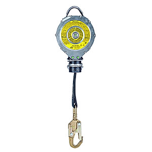 MSA 10088390 Dyna-Lock Web Backpacker for Self-Retracting Lanyard, 20' Length