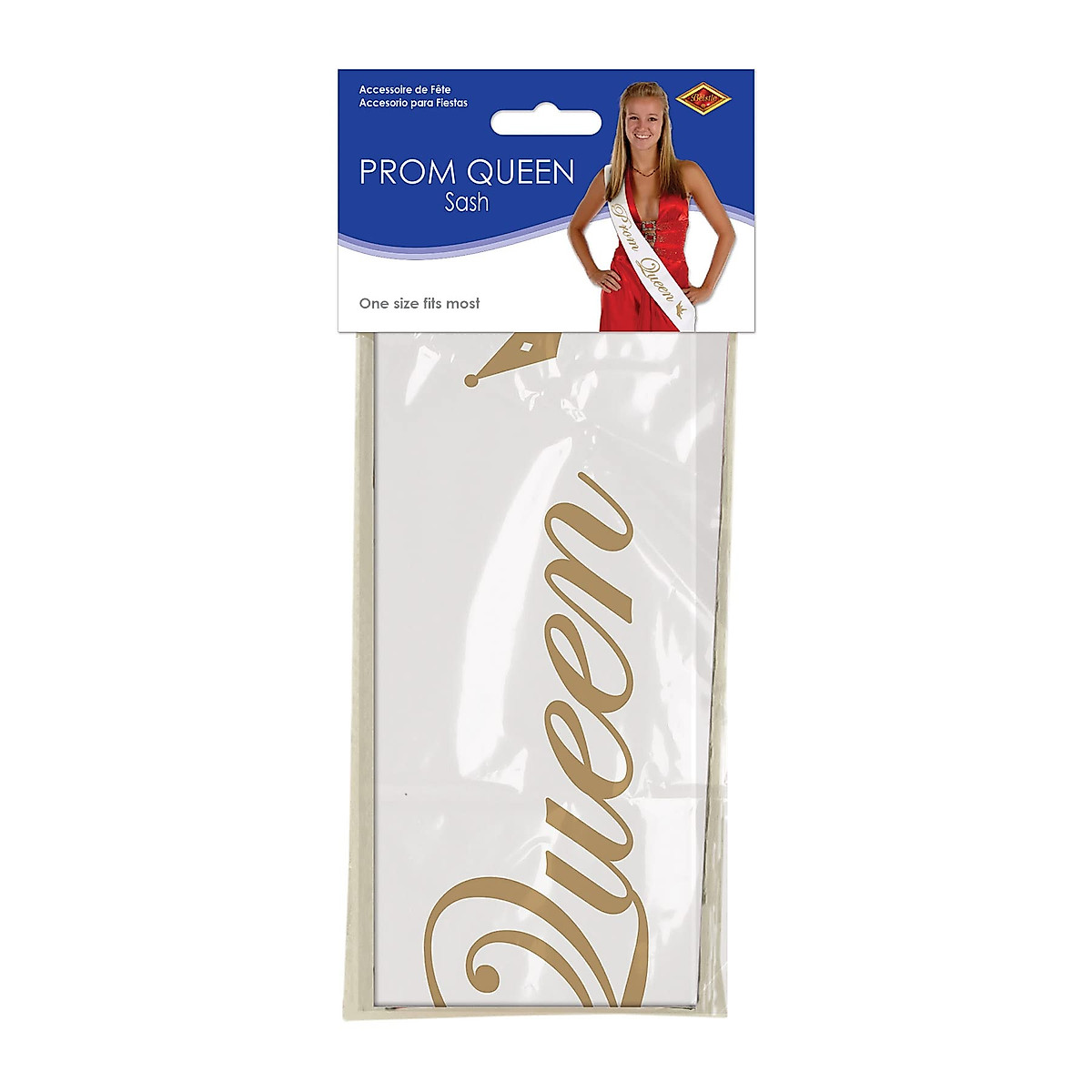 Beistle Prom Queen Satin Sash