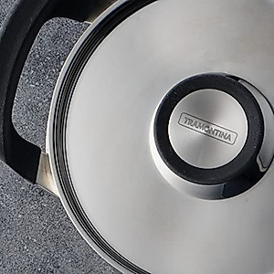 Tramontina Nesting 6 Pc Stainless Steel Tri-Ply Clad Sauce Pan and Stock Pot Set, 80116/048DS